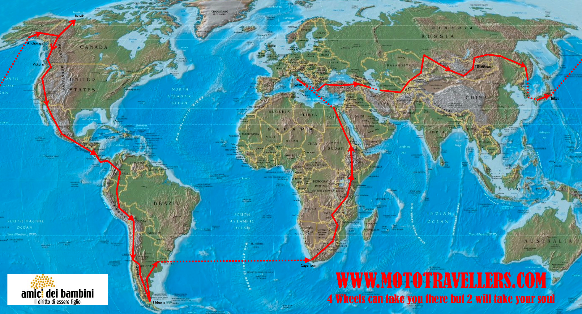 Where are we now ? – From Italy helping children around the world on ...